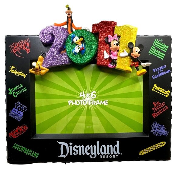Disneyland Resort | Accents | Disneyland 21 Character Photo Frame 4x6 ...